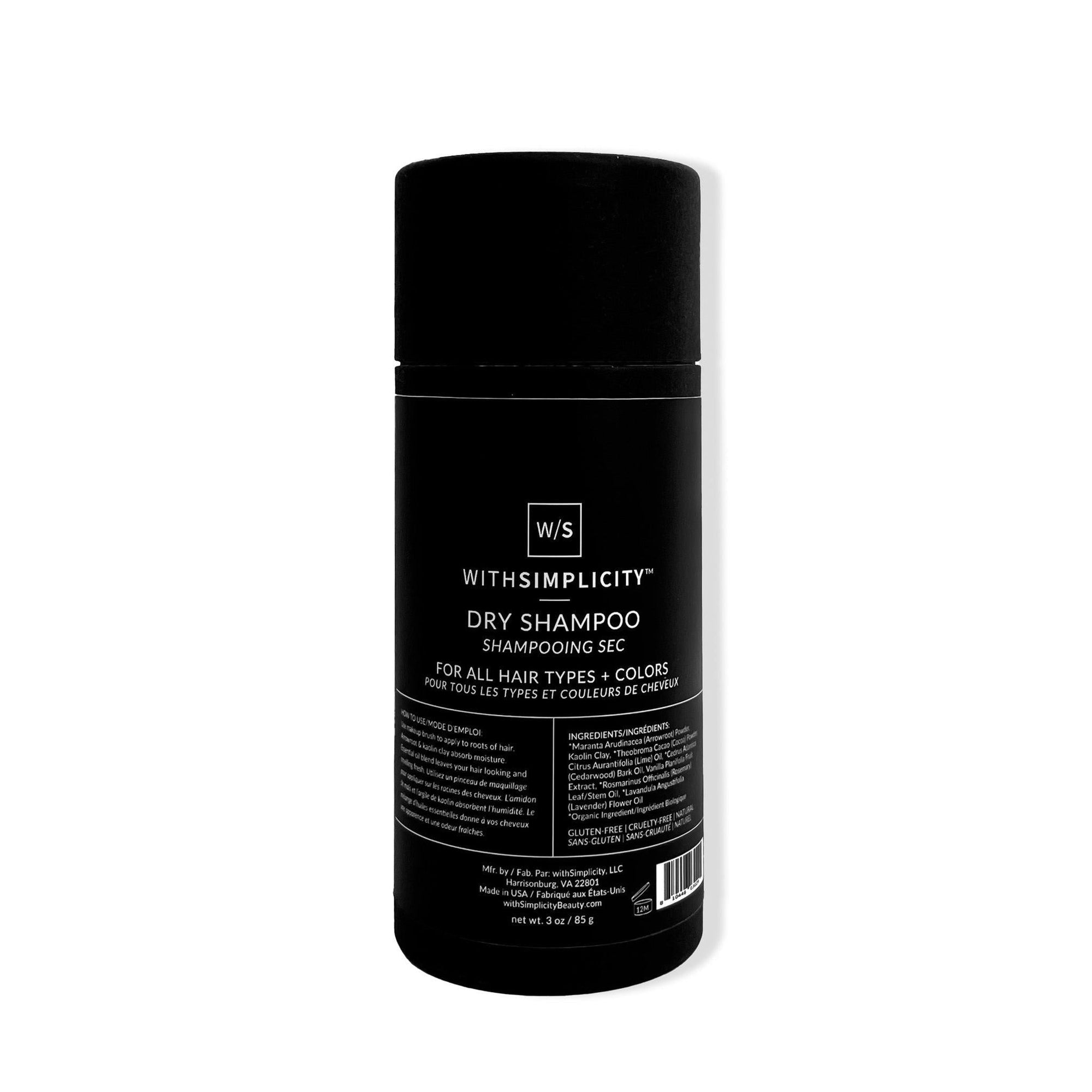 Natural Eco-Friendly Dry Shampoo Powder | withSimplicity